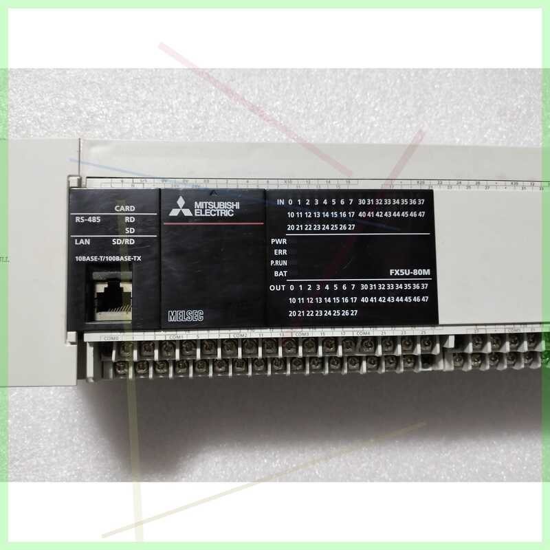 Mitsubishi PLC FX5U-80MT/ES, Disassembled Parts, Condition as Shown ...