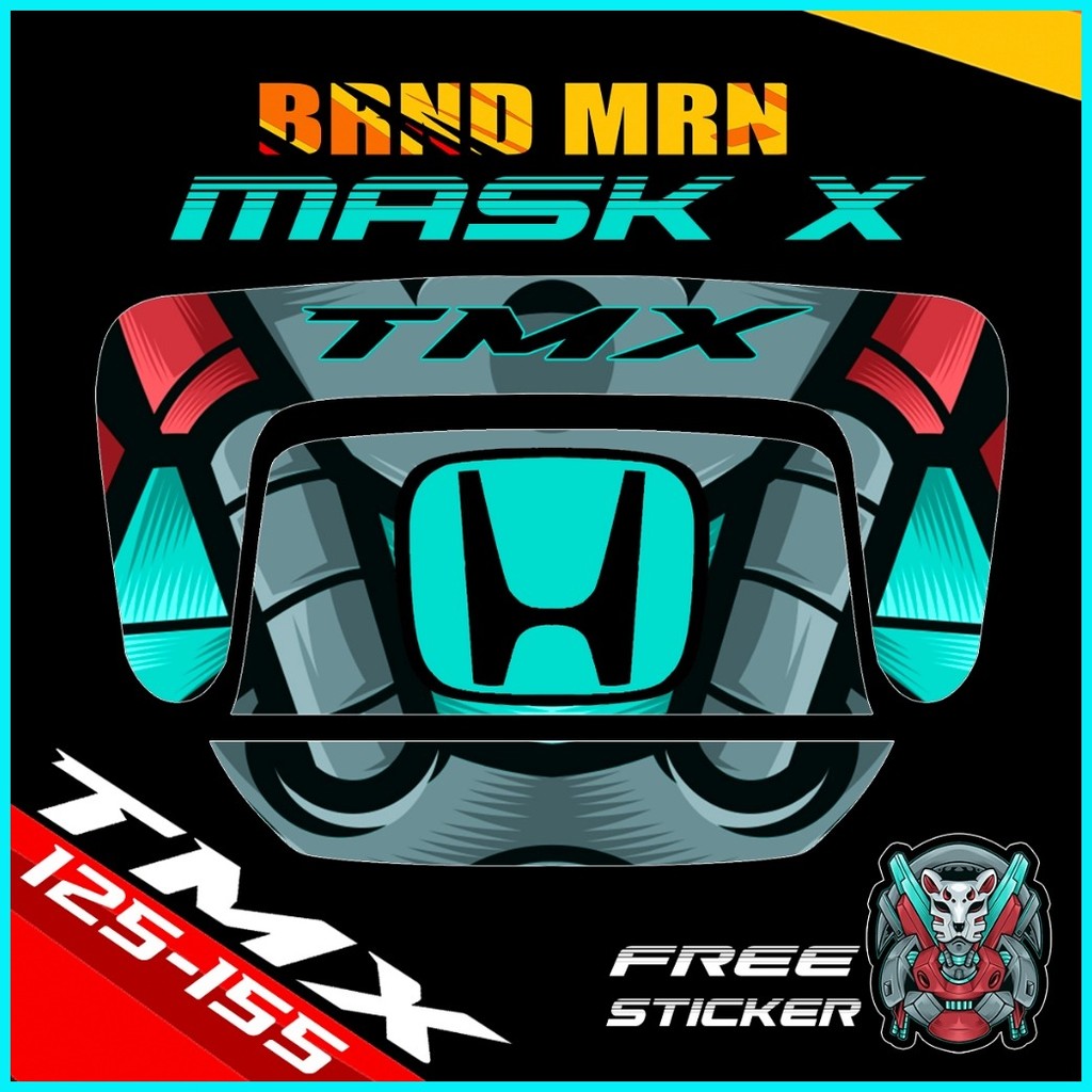 HONDA TMX 125 - 155 TAIL LIGHT DECAL STICKER TINT XSERIES DESIGN ...