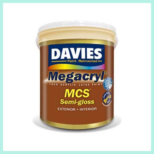 Davies Megacryl Semi-gloss MCS-0103 Bridal White - 4Liters | Shopee ...