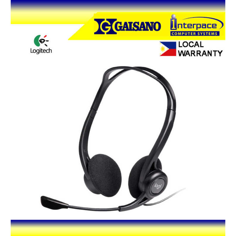 Logitech H340 USB PC Headset With Noise-Cancelling Mic 8B7 | Shopee ...