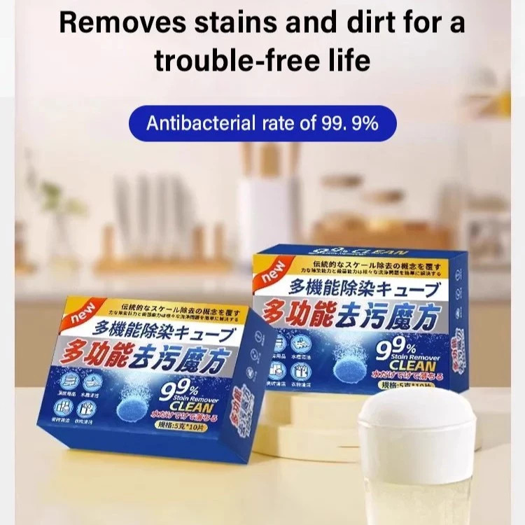 Bacteria-Killing Tablet Powerful Grease Remover Bio-Enzyme Cleaner For ...