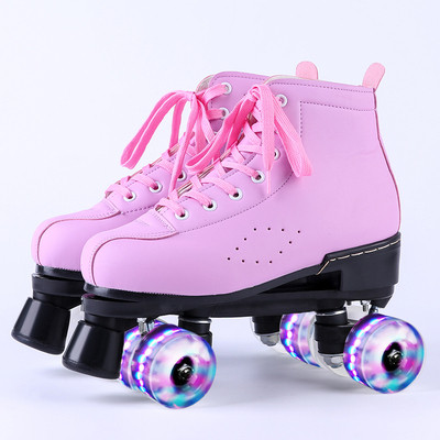 [Free shipping + One year warranty] Double row roller skates, Skates ...