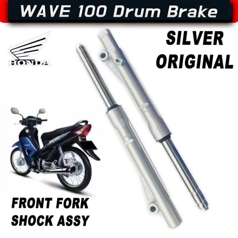 HONDA WAVE 100 Front Shock FOR Drum Brake Original Quality Ed3 | Shopee ...