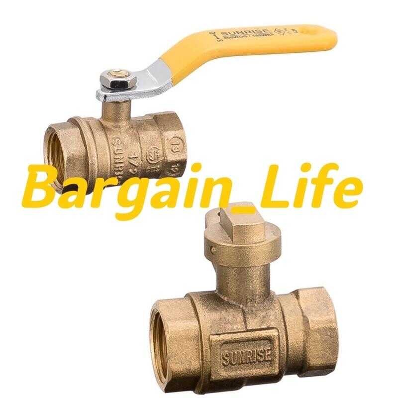 Sunrise Brass Ball Valve W/Lock Wing1/2" For Water Metercopper ...