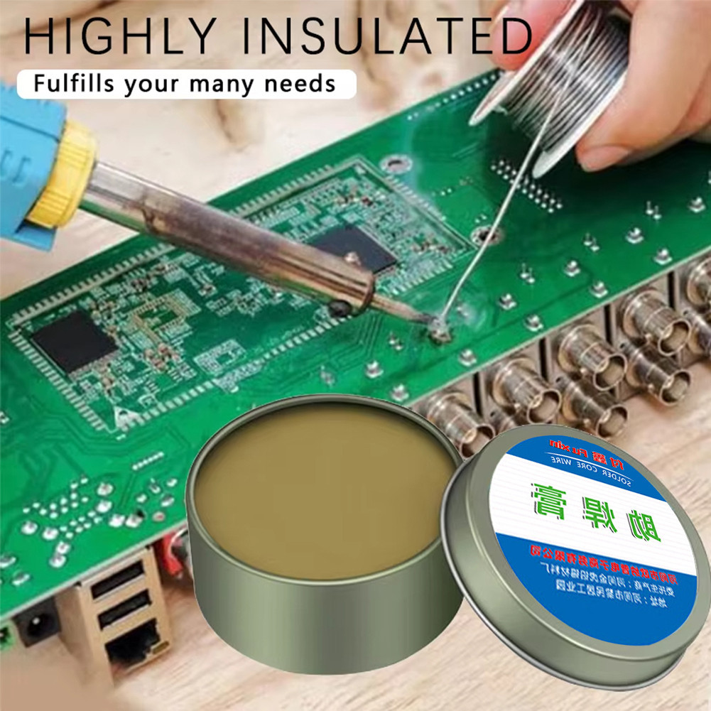 100g Solder Paste Soldering Flux Lead Free Non-Clean Solder Grease ...
