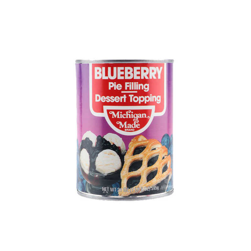 Michigan Made Blueberry Pie Filling 595 Grams 4Dc | Shopee Philippines