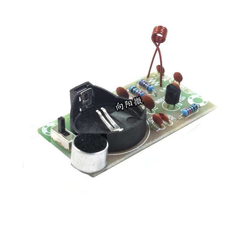 Simple Wireless Microphone Components FM Transmitter Board Electronic ...