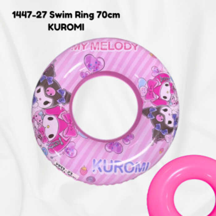 Happy Campers Kuromi And My Melody Swimming Ring Salbabida Iatable ...