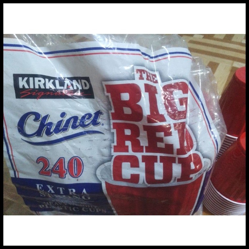 Kirkland Big Red Cup (set of 20's) | Shopee Philippines