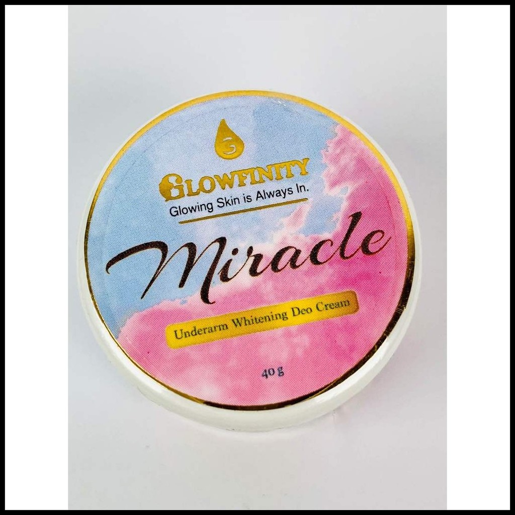 Glowfinity Miracle Under Arm Whitening Deo Cream 40 grams | Shopee ...