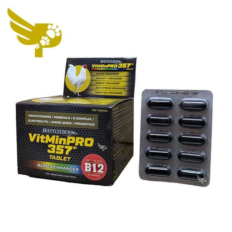 Vitmin Pro 357 Tablet (100 Tablets / Box) Battle Sold Per Box For ...