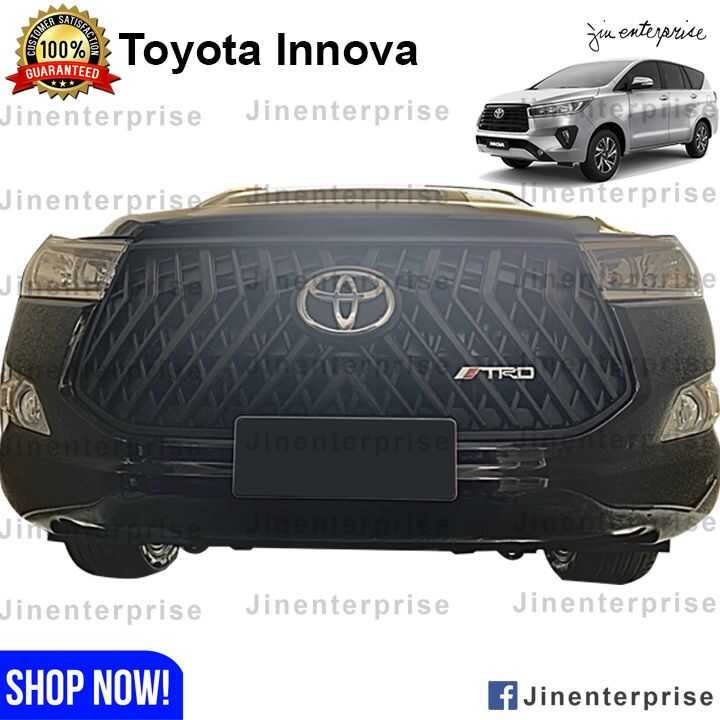 TOYOTA INNOVA 2016-2021 LEXUS Design/Lexus TYPE Front Grill (Black)With ...