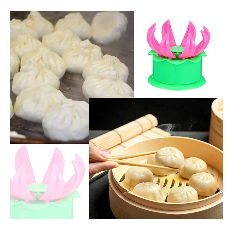 Steamed Stuffed Bun Making Mold Plastic Baozi Dumpling Molds Chinese ...