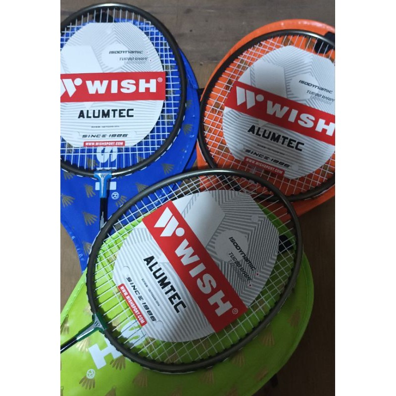 BADMINTON RACKET WISH 3 series ALUMTEC (100% original) | Shopee Philippines