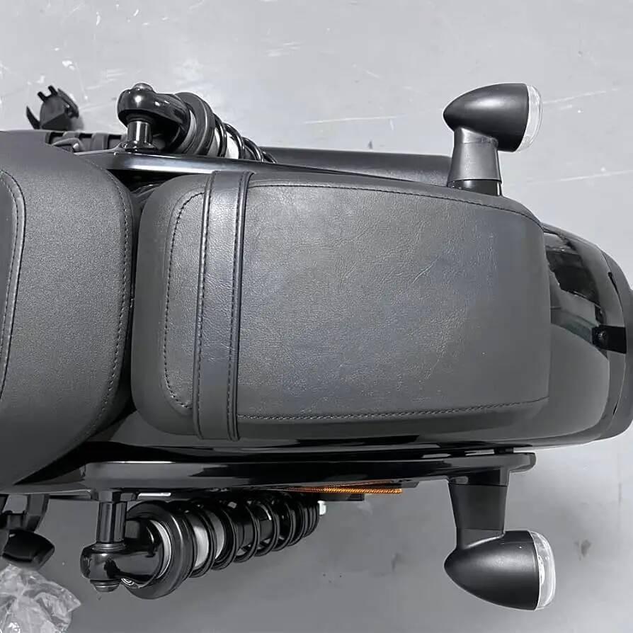 Seat RH975 Cushion Pad Pillow Motorcycle Passenger Rear Solo Pillion ...