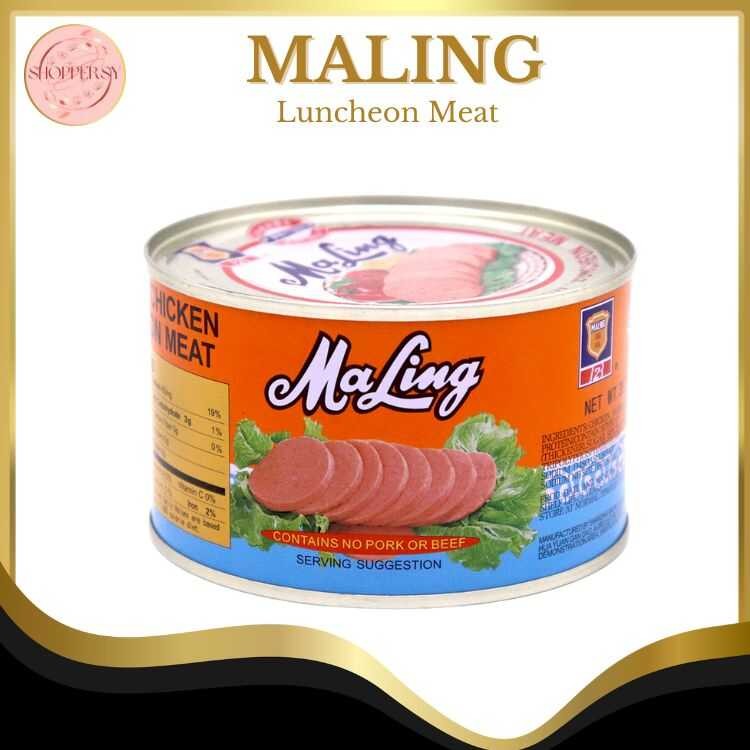 Ffc MALING LUNCHEON MEAT Made From Hongkong Luncheon Meat Canned Goods ...