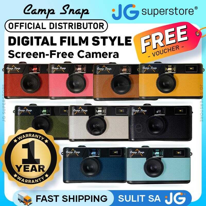 Camp Snap Version 103B Vintage Style Screen-Free Digital Camera Point ...