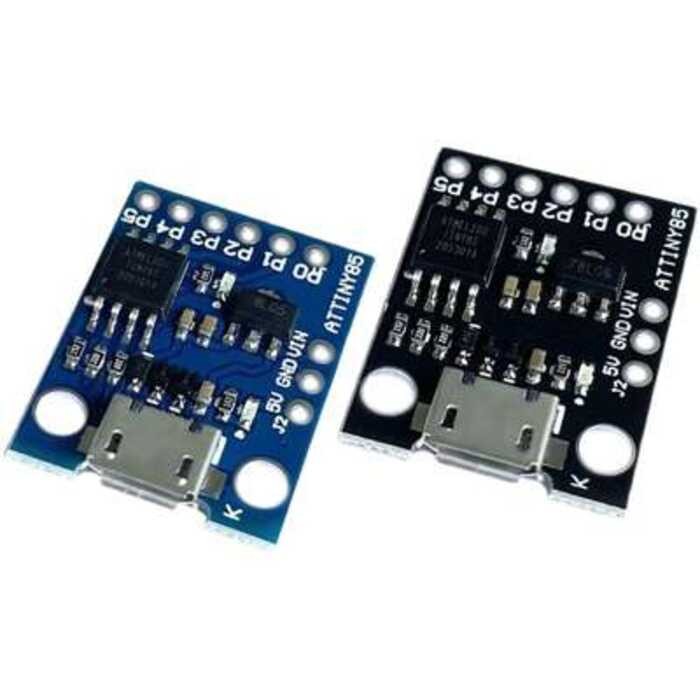Mini ATTINY85 Micro USB Single-Chip Microcontroller Development Board ...