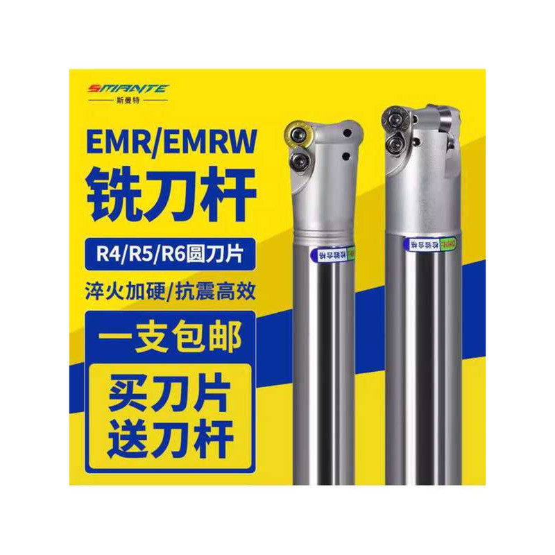 CNC Round EMR Bull Nose R4/R5/R6 Center End Mill Anti-Vibration ...