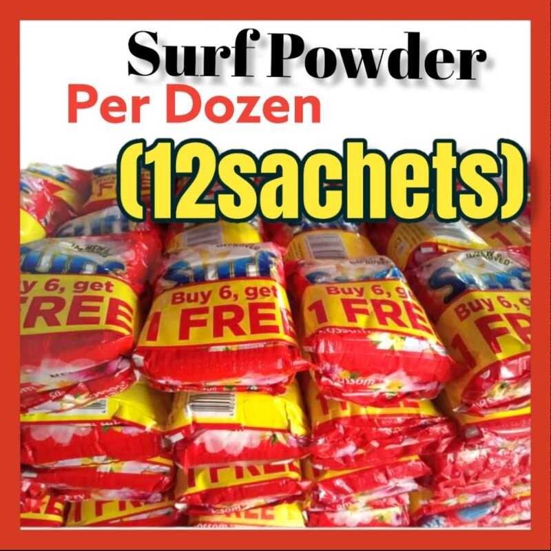 Surf Powder Blossom Detergent 12Sachets Original By B 45 | Shopee ...