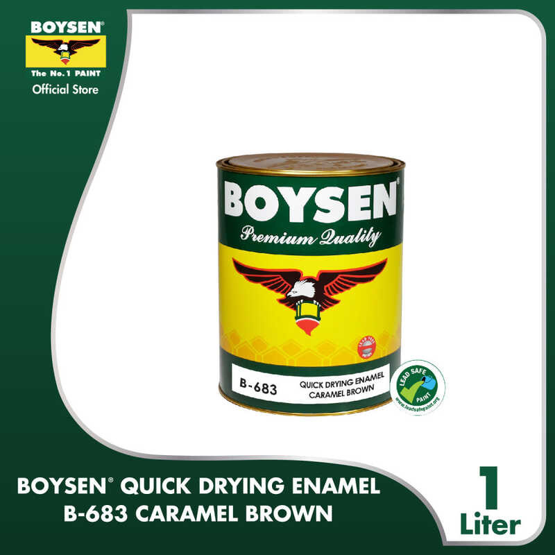 BOYSEN Quick Drying Enamel Caramel Brown B683-1L 9Cf | Shopee Philippines