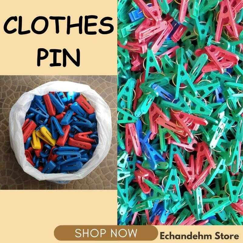 6Bd PISO 5Pc High Quality Regular And Jumbo Clothes Drying Clip Sipit ...