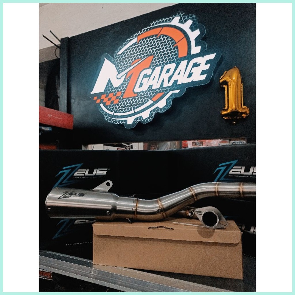 HONDA WINNER X/SUPRA GTR 150 ZEUS AION FULL EXHAUST PIPE | Shopee ...