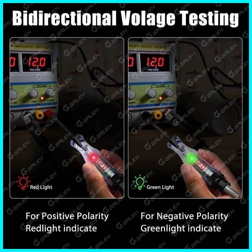 6-24V DC Car Truck Voltage Circuit Tester Digital Display Long Probe ...