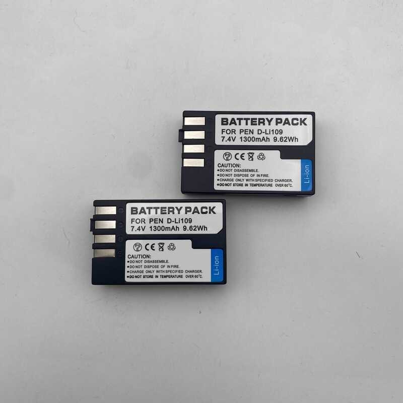 Suitable for Pentax d-Li109 K50 K30 K70 K500 KR KP K2 2/K-50 Camera ...