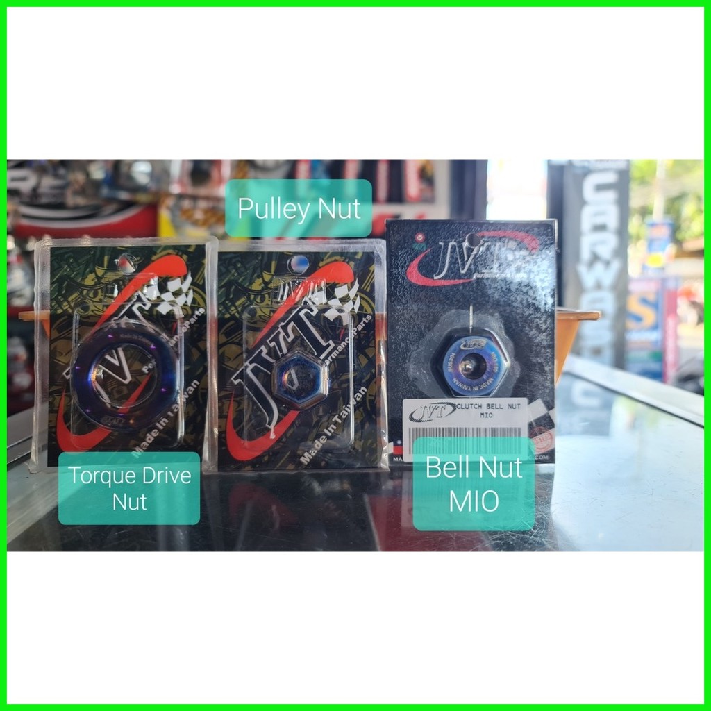 JVT Titanium NUT for Pulley, Torque Drive, Bell | Shopee Philippines