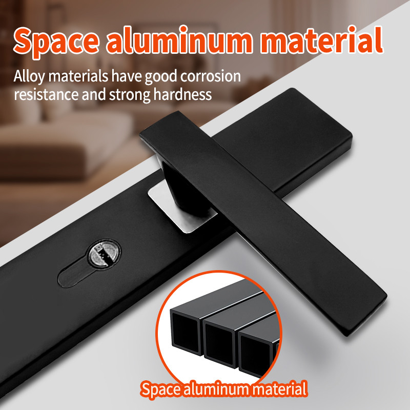 Aluminium Alloy Door knobs lock For safety lock Handle Locks Set House ...