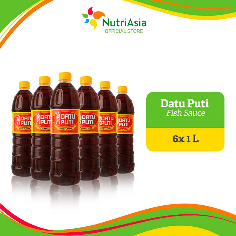 Datu Puti Fish Sauce 1 L Bundle Of 6 66E | Shopee Philippines