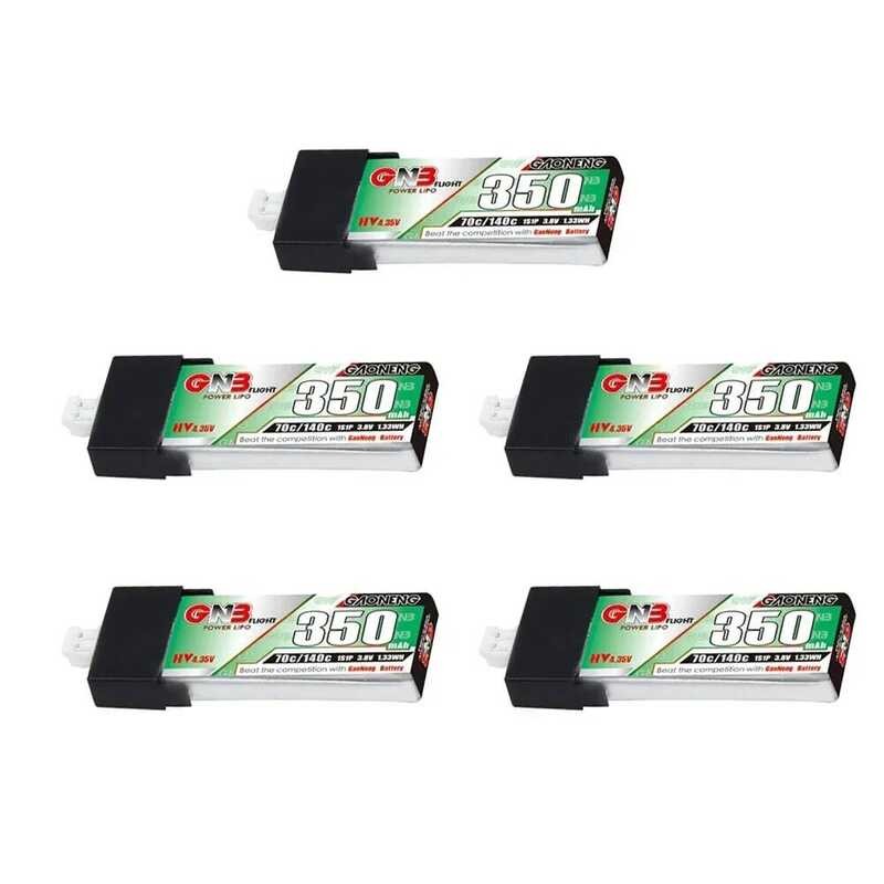 GAONENG GNB 3.8V 350mAh 1S 70C HV Lipo Battery For EFLITE Blade mCPX ...