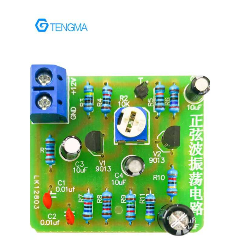 Transistor Sine Wave Oscillator Waveform Generator Electronic Training ...