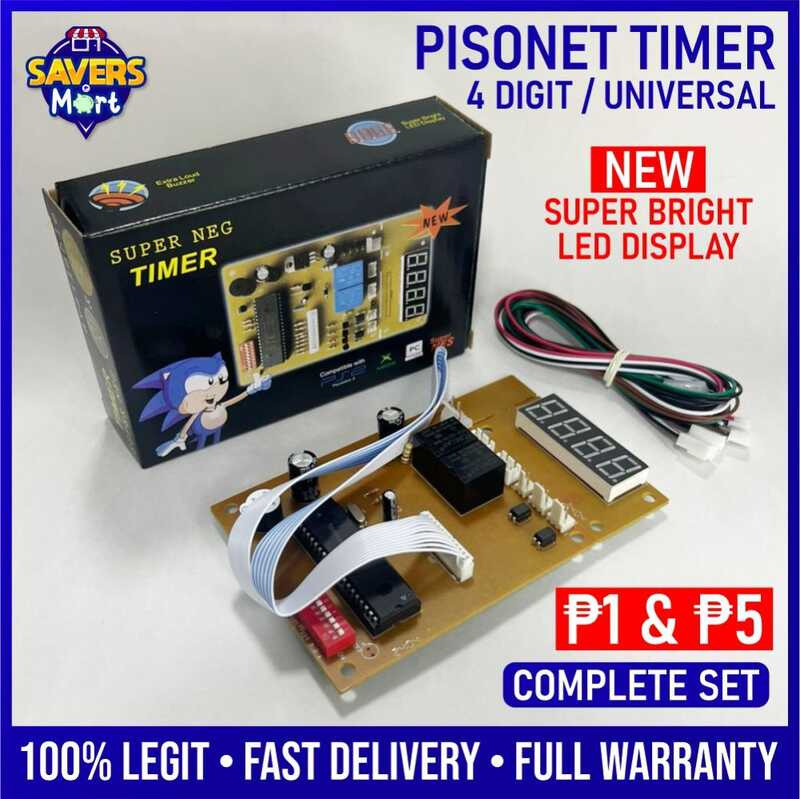 Original Pisonet Timer Digits Universal P Pisowifi Vending Machine Car ...