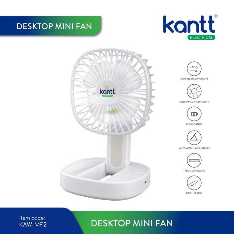 Desktop Mini Chargeable Electric Folding Fan With USB Charging | Kantt ...