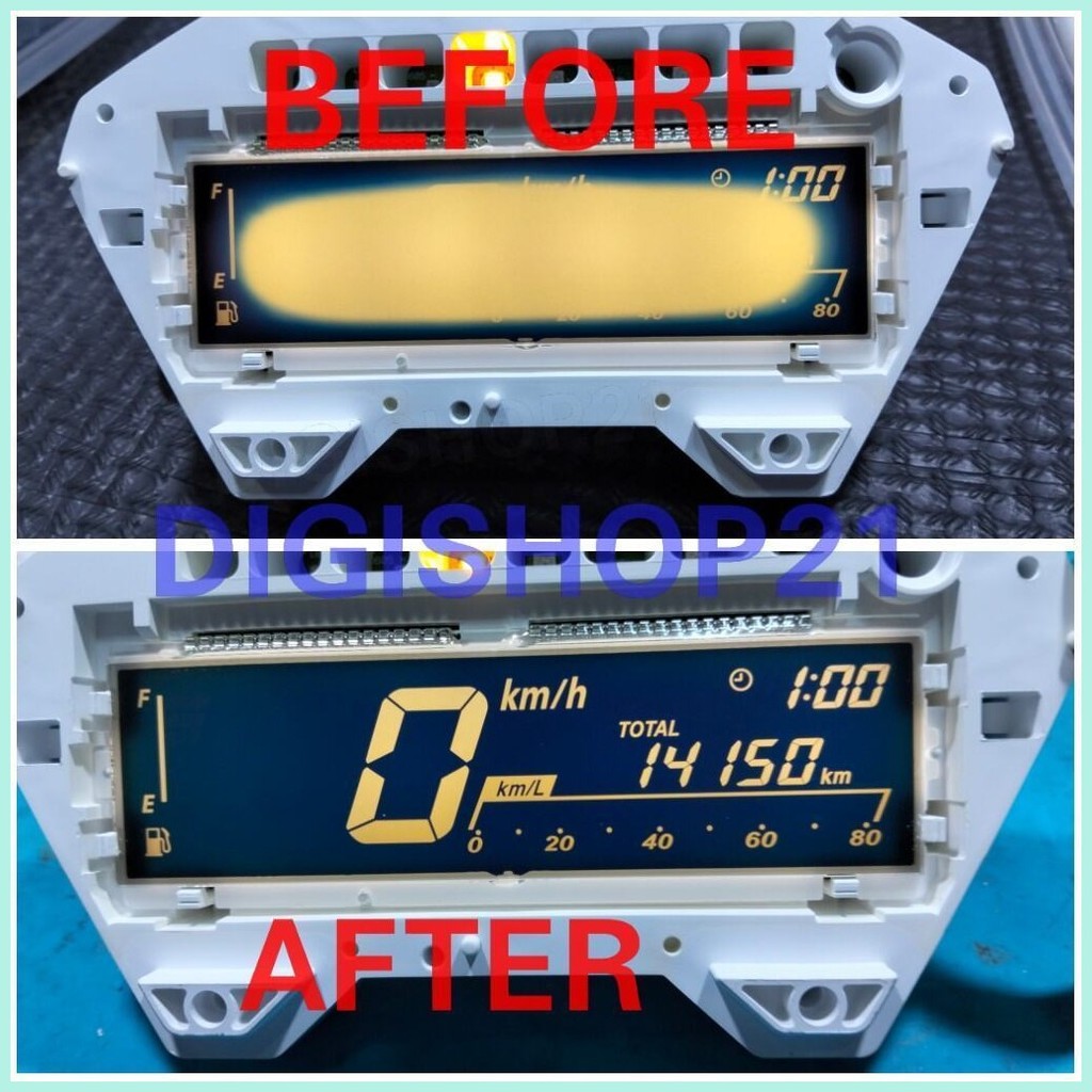 HONDA CLICK LCD ONLY / Click 125 v2 / Click 125 v3 / Click 150 v2 ...