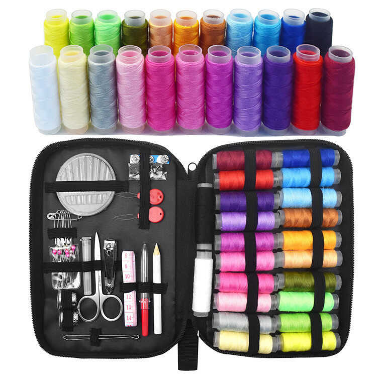 Portable Travel Box Needles Tools Ing Embroidery Craft Sewing Kits ...
