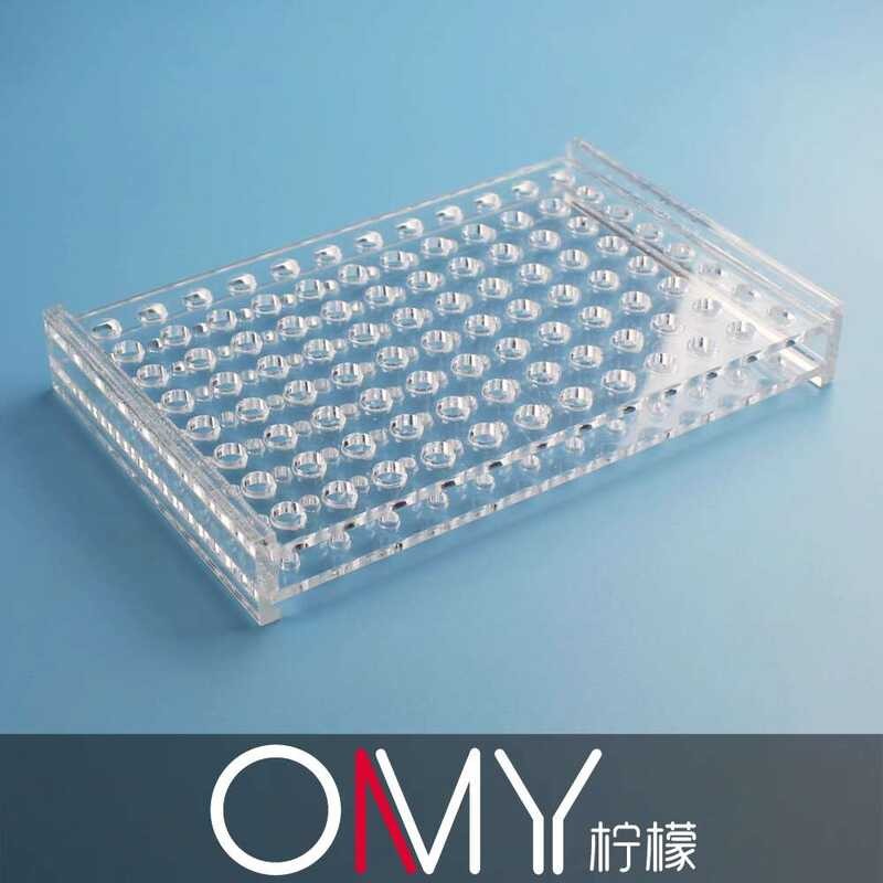Organic Glass 0.2ml Centrifuge 96-well Plastic Test Small Bottle EP ...
