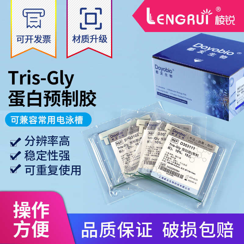 Western Blot Precast Electrophoresis Protein Tris-Gly System Gradient ...