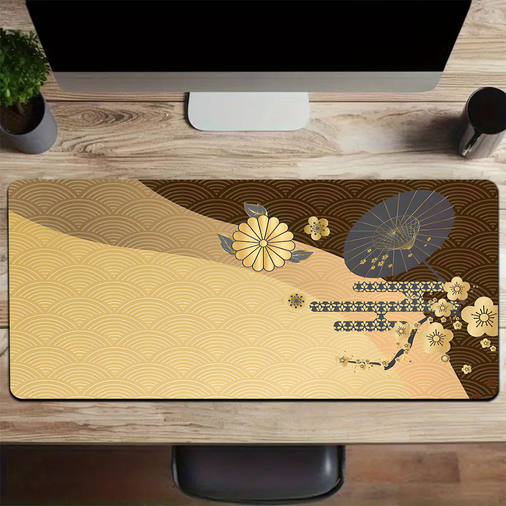 1pc Japanese water pattern Large Mouse Pad computer mat Desk Mat ...