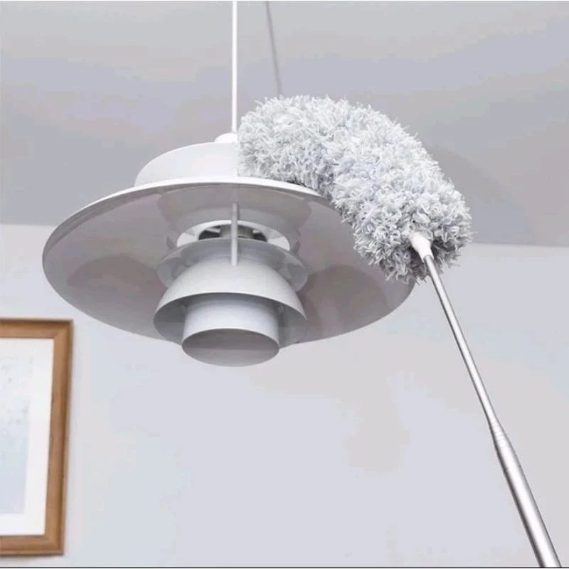 280CM Telescopic Dust Duster Extendable Long Handle with Bending Head ...