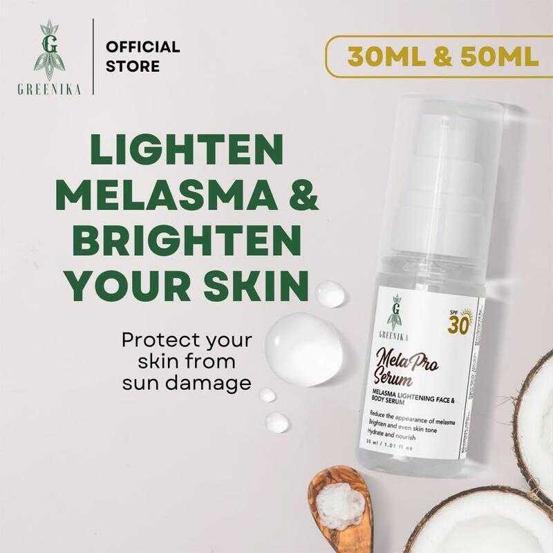 [ ANTI MELASMA SERUM ] 50Ml Greenika Melapro Serum Anti Dark Spot ...