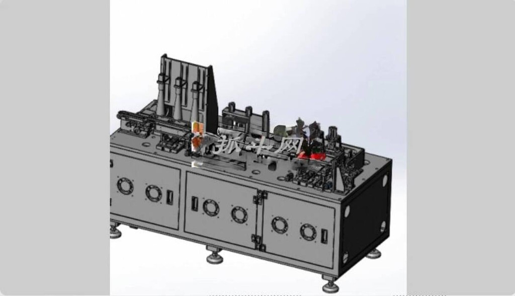 ☑♥ Jipian Processing Machine Drawing 3D Model CAD Equipment SW Machine ...