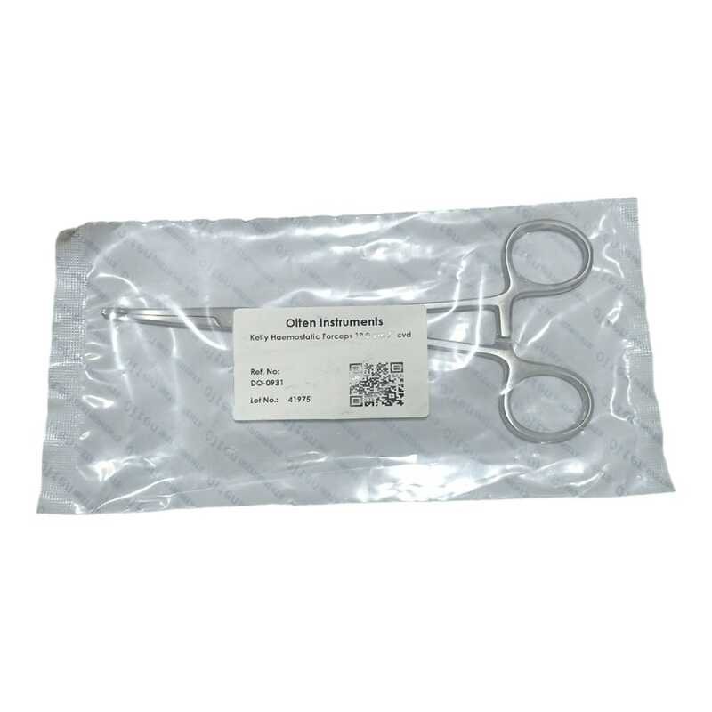 Olten Kelly Hemostatic Forceps Curved 7 Inches F0e | Shopee Philippines
