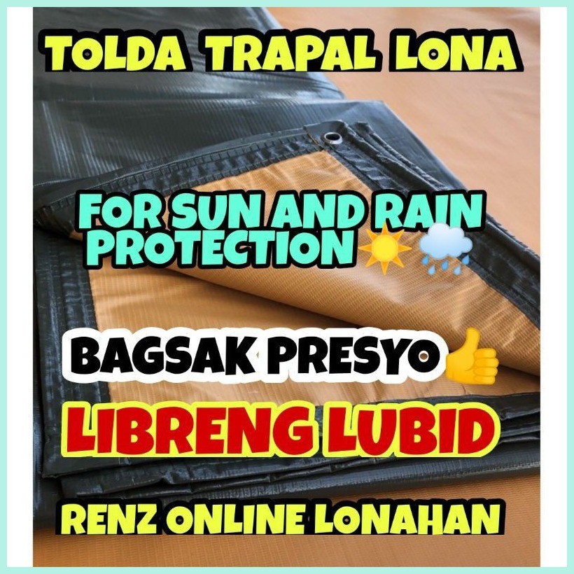 14x14 feet MAYAMA S400 Matibay Best Quality Lona Trapal Tolda Tarpaulin ...