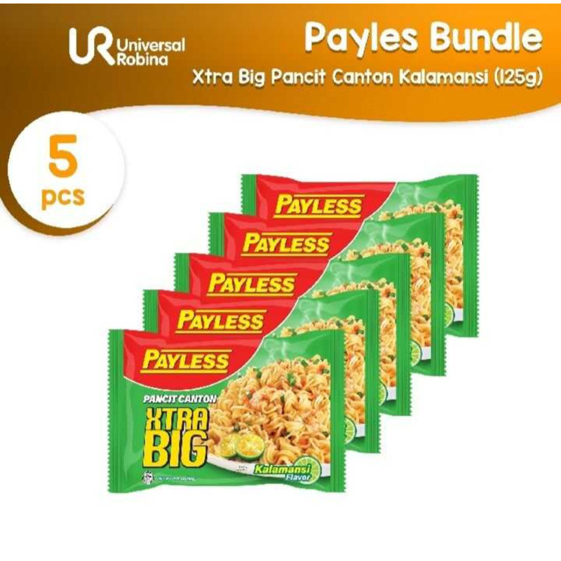 1 Payless Xtra Big Pancit Canton Kalamansi (125G) | Shopee Philippines