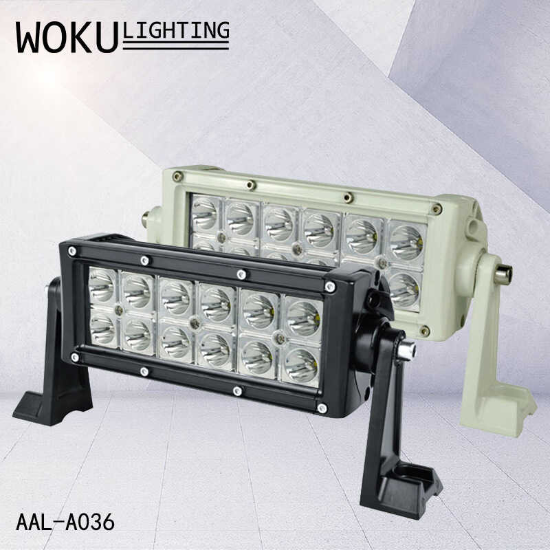 7.5inch Forklift Light Truck Light Excavator Roof Light 36W LED Strip ...