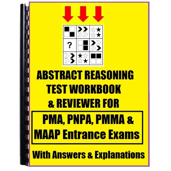 Abstract Reasoning Reviewer Workbook for PMA, PNPA, PMMA and MAAP ...