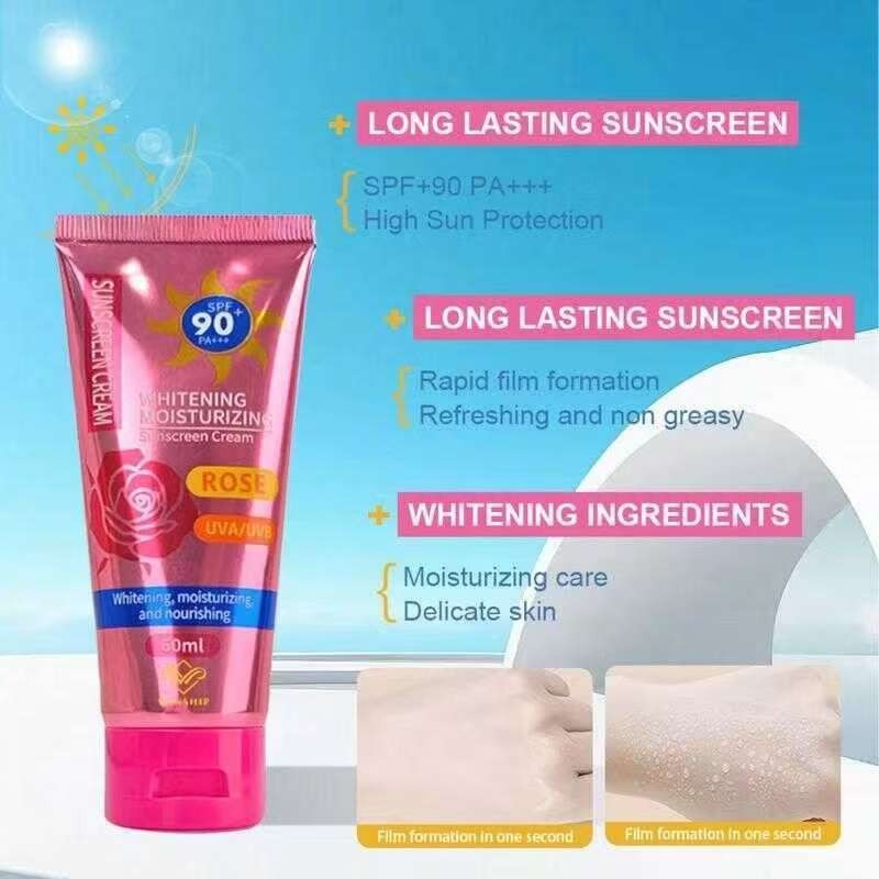 [WHOLESALE] LBLS beauty Skin Care FacialSunscreen Cream SPF90+ Sunblock Lotion 60ml | Shopee ...